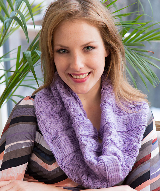 Ravelry: Double Cable Cowl pattern by Nancy J. Thomas