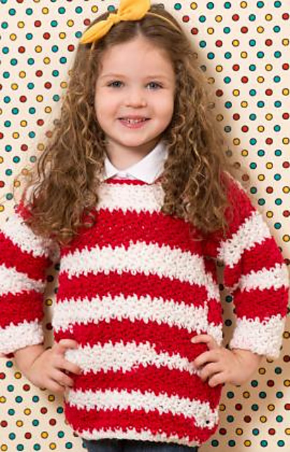 Ravelry: Game Day Crochet Sweater pattern by Lorna Miser