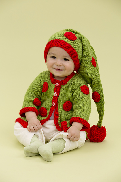 Ravelry: Santa's Baby Elf - Hat pattern by Cindy Craig