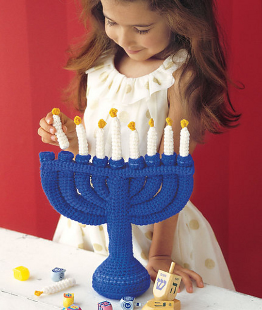 Ravelry: Menorah pattern by Robyn Chachula
