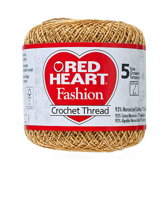 Ravelry: Red Heart Fashion Crochet Thread Size 5