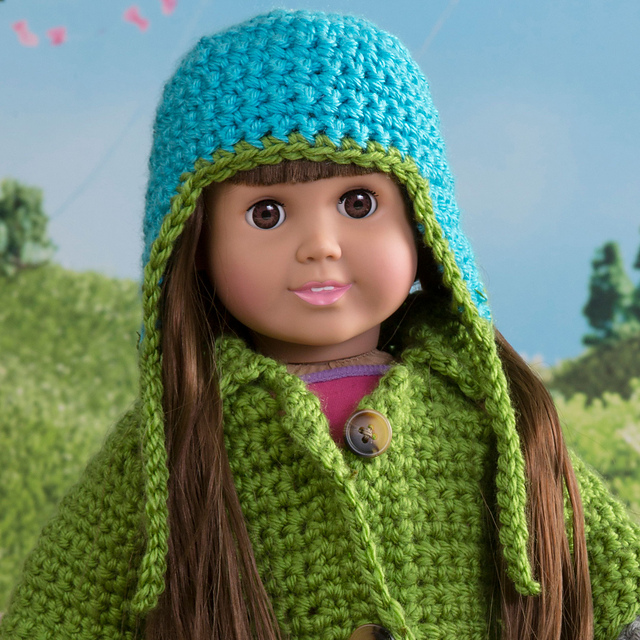 Ravelry: Walking the Dog for Dolls - Hat pattern by Rebecca J. Venton