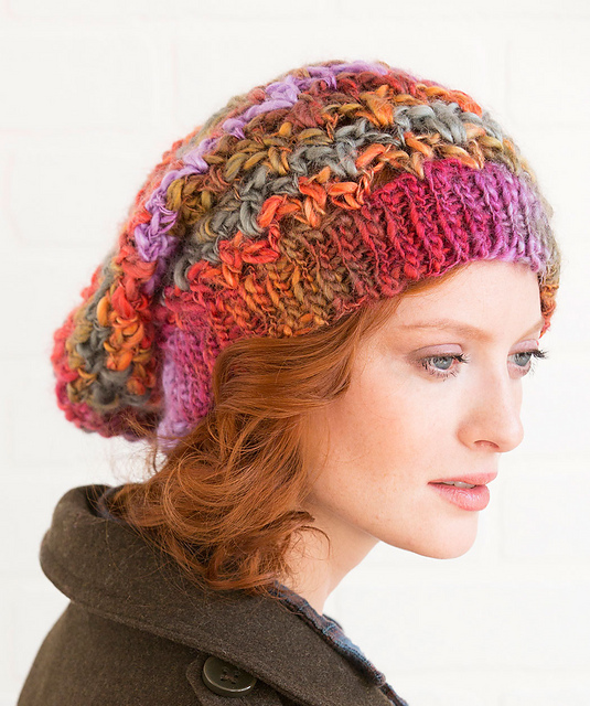 Ravelry: Upscale Slouchy Hat pattern by Cristina Mershon