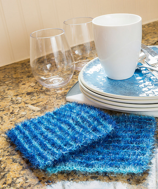 Ravelry: Striping Sparkle Scrubby pattern by Nancy Anderson