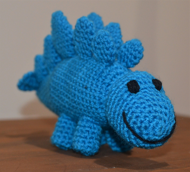 Ravelry: Steph the Stegosaurus pattern by Tara Roberts