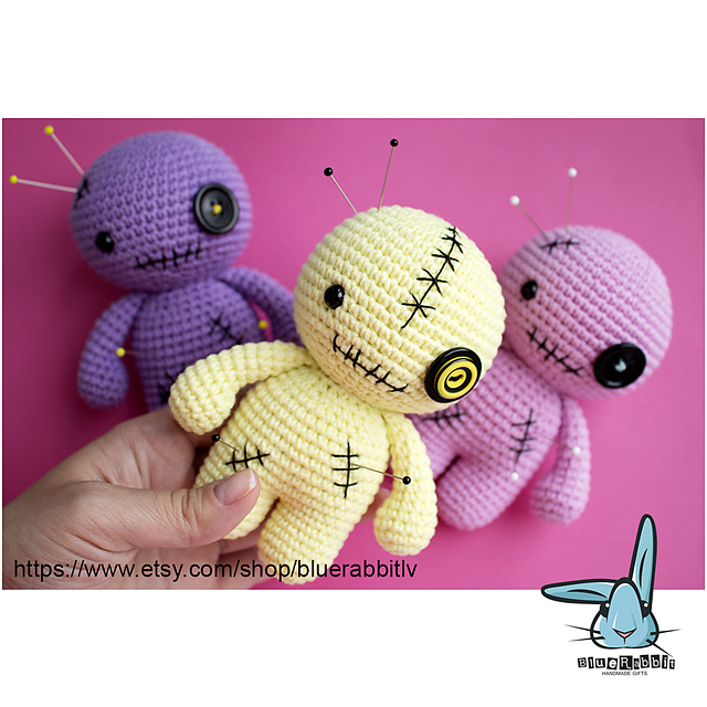 Ravelry: Voodoo doll pattern by BlueRabbitToys