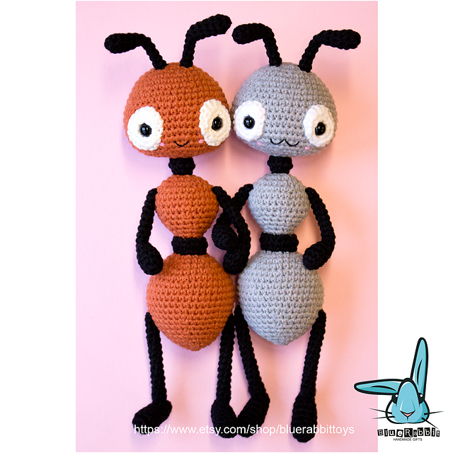 Ravelry: A is for Ant pattern by BlueRabbitToys