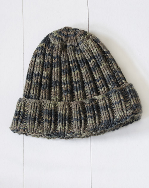 Ravelry: Camo Hat pattern by Merri Fromm