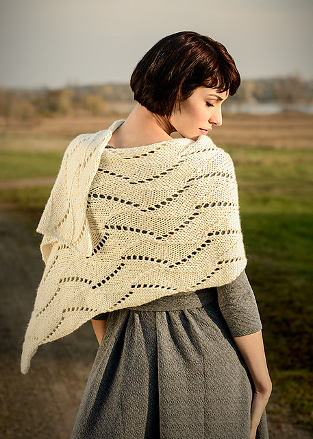 Ravelry: Cane Bay Wrap pattern by Sarah Smuland