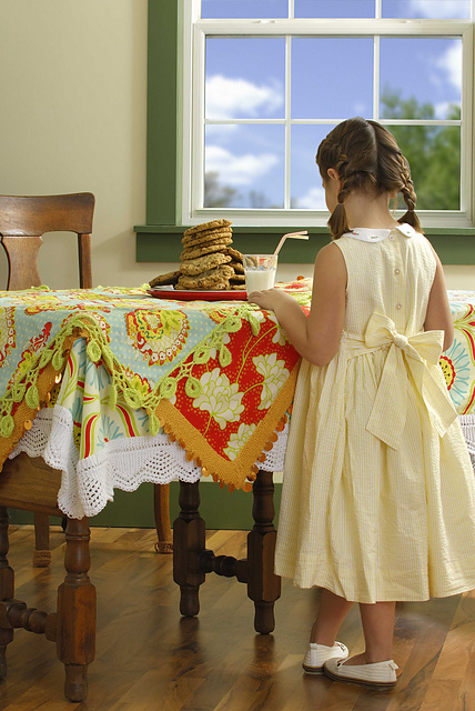 Ravelry: Lace Trim Tablecloths pattern by Kim Hamlin