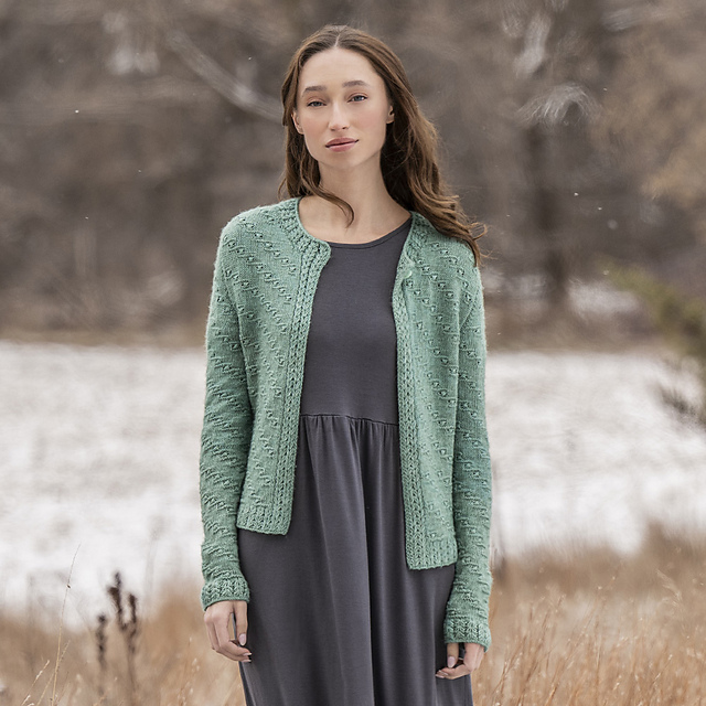 Ravelry: Ocean Bloom Cardigan pattern by Elena Dimchevska