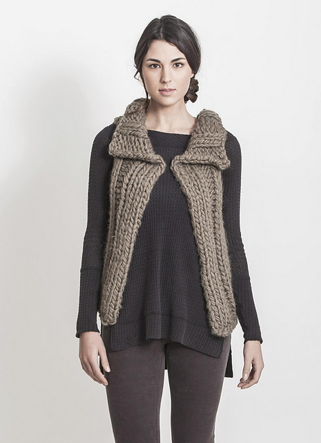 Ravelry: Baxter Vest pattern by Jane Veitenheimer