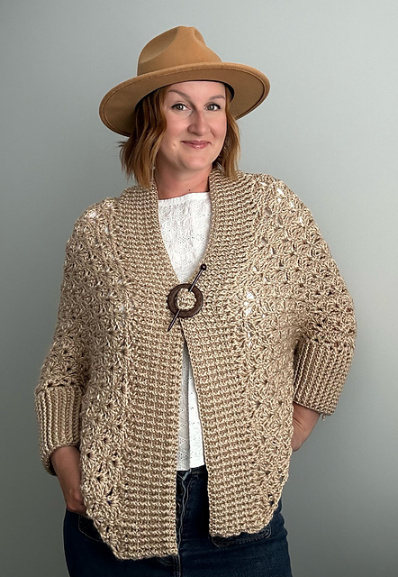 Ravelry: Lotte Lace Shrug pattern by Veronika Cromwell
