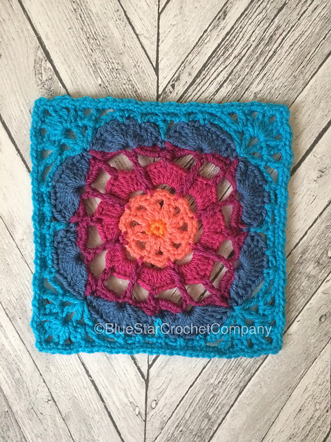 Ravelry: Lilly Square pattern by Veronika Cromwell