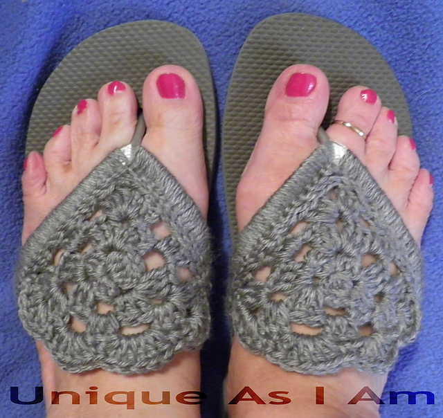 Ravelry: Flip Flop Sandals pattern by Susan Preston