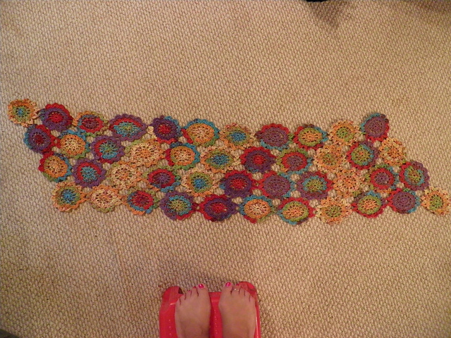 Ravelry: Blueeyedgrl's Japanese Flower Scarf