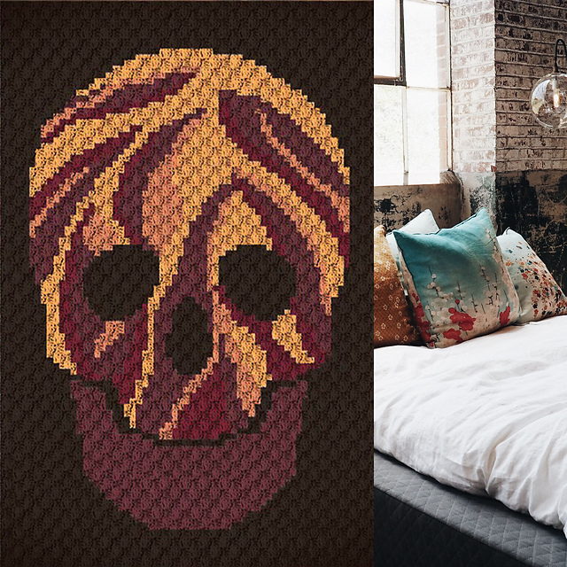 Ravelry: Blaze C2C pattern by Blue Frog Creek