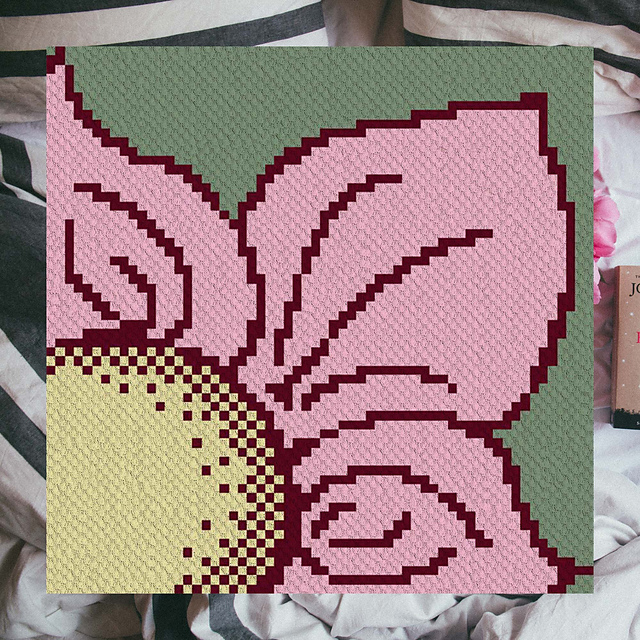 Ravelry: Wild C2C pattern by Blue Frog Creek