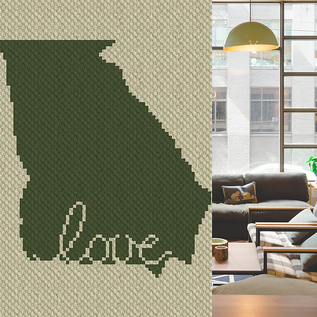 Ravelry: Georgia Love C2C pattern by Blue Frog Creek