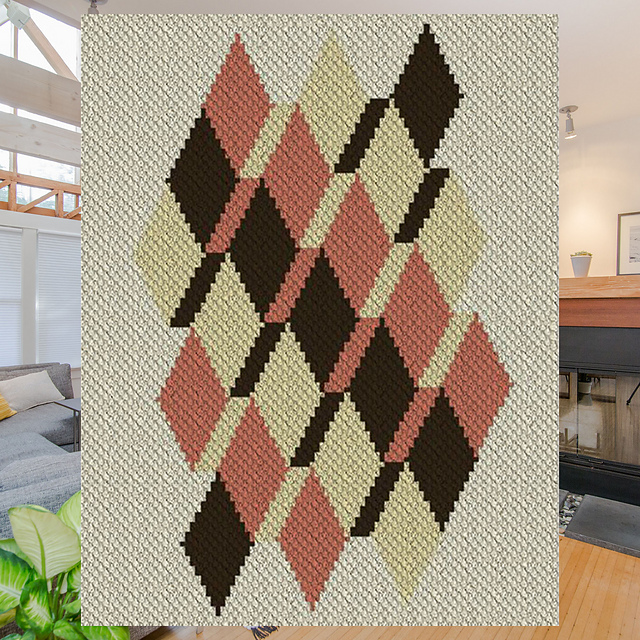 Ravelry: Perspective C2C pattern by Blue Frog Creek