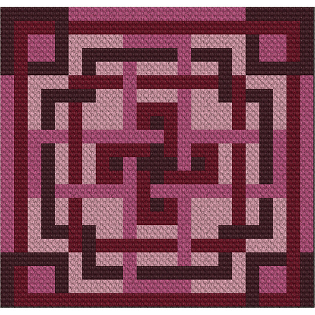 Ravelry: Maze of Mimi C2C Graphghan pattern by Blue Frog Creek