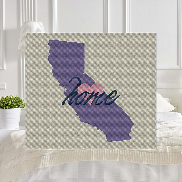 Ravelry: King California Home C2C Graphghan pattern by Blue Frog Creek