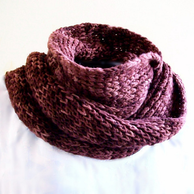 Ravelry: Pretty Twisted Ribbed Scarf pattern by Bluestockinette Designs