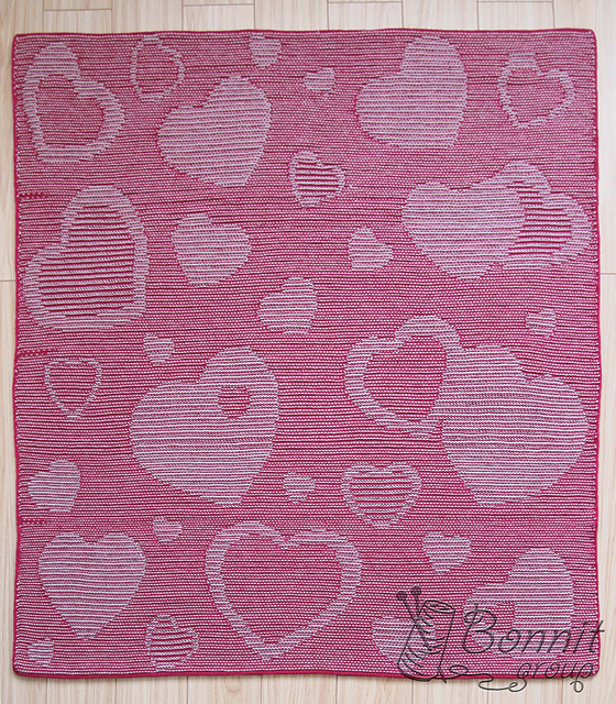 Ravelry: Bonnit-Group's Heart blanket