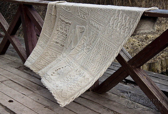 Ravelry: Bonnit-Group's The Great American Aran Afghan