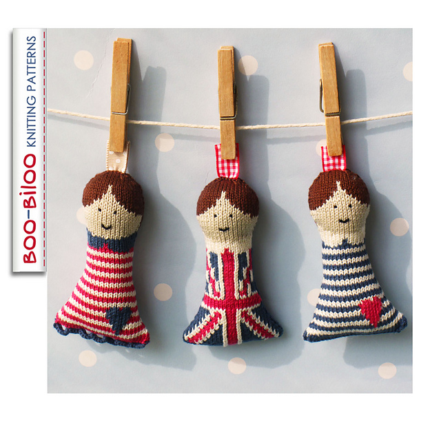 Ravelry: Great British Boo-Buddies doll, soft toy pattern by Louise ...