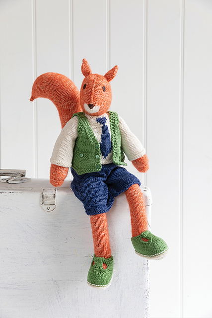 Ravelry: Archie the Squirrel pattern by Louise Crowther