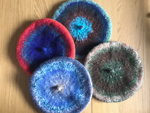 Ravelry: Quick and Easy Felted Beret pattern by Hazel Cushion