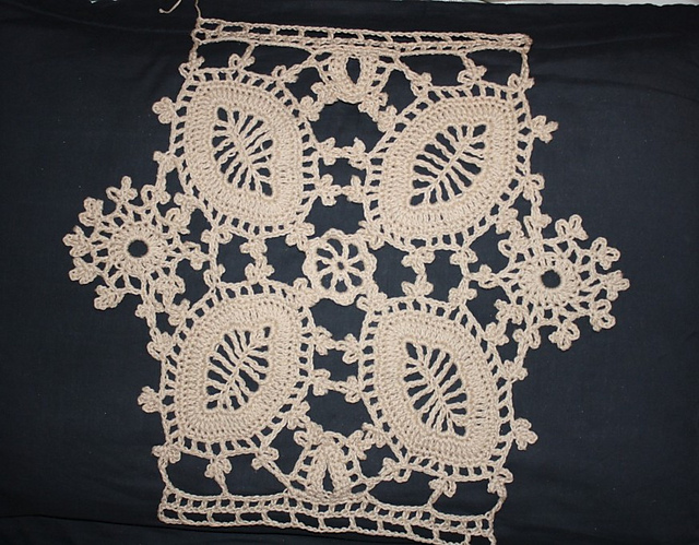 Ravelry: Guipure Insertion pattern by A.M.