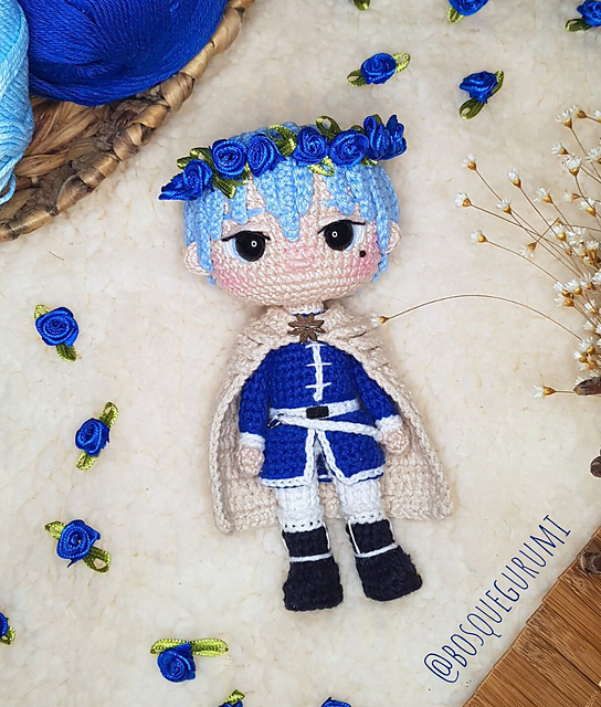 Ravelry: Himmel amigurumi (Frieren) pattern by Paola F. Sousa