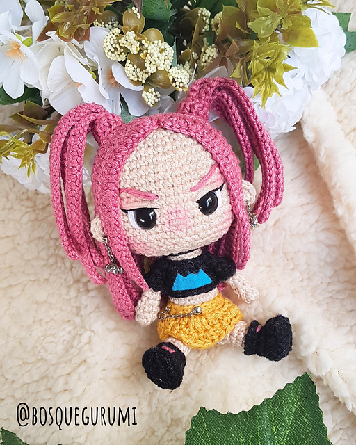 Ravelry: Mira amigurumi (KPop Demon Hunters) pattern by Paola F. Sousa