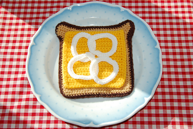 Ravelry: Cheese & Onion on Toast pattern by Bottletop Boy