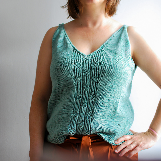 Ravelry: Napoli Camisole pattern by Boutdechou Knits