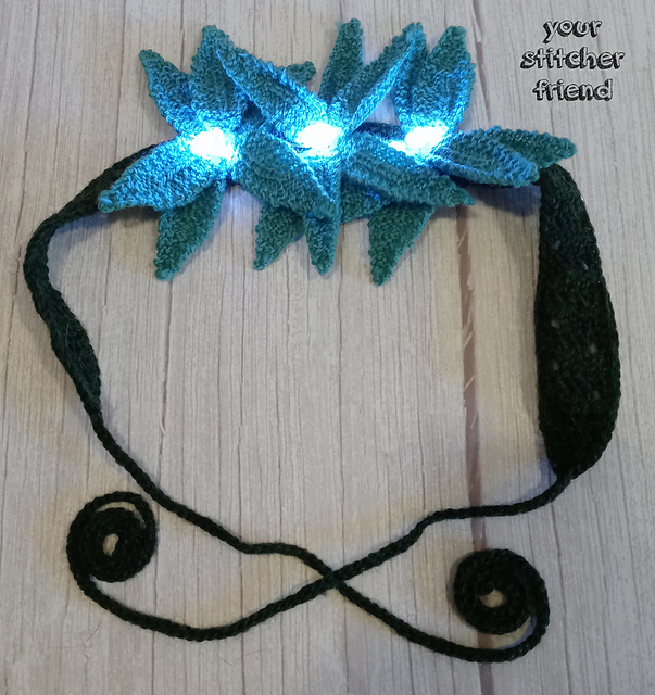 Ravelry: Nirnroot Flower Crown pattern by Stephanie Lucas