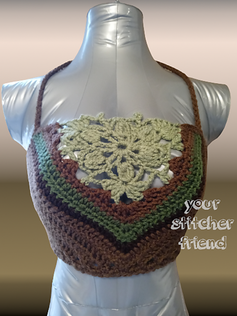 Ravelry: Triangle Motif Halter Top pattern by Stephanie Lucas