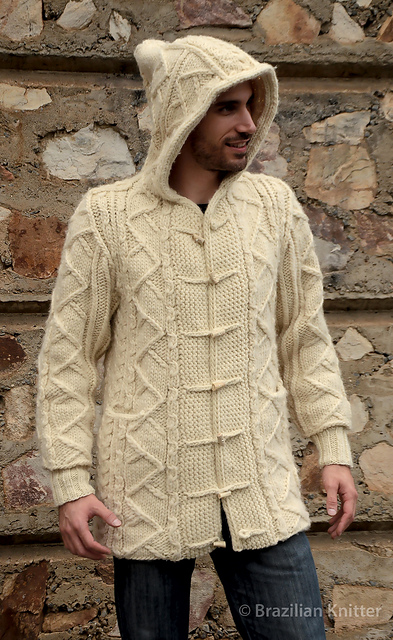 Ravelry: Brazilianknitter's Aran Coat