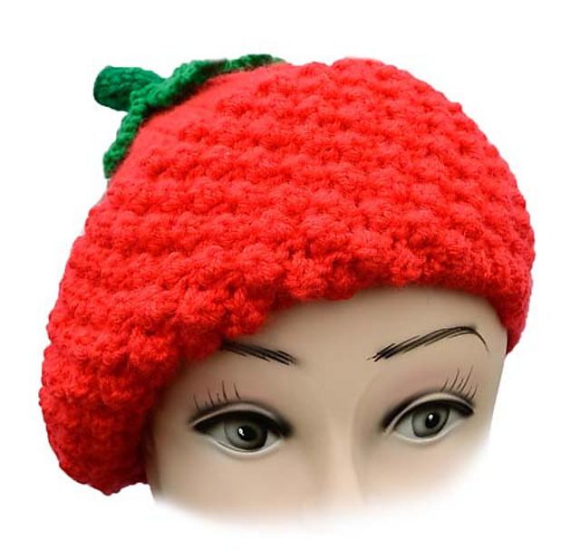 Ravelry: Raspberry beret pattern by Linda Moorhouse