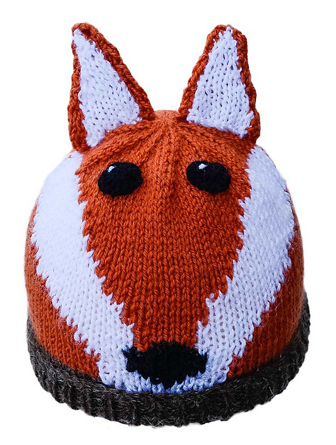 Ravelry: Children's fox hat pattern by Linda Moorhouse