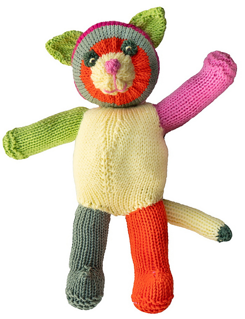 Ravelry: Colourful Cat pattern by Linda Moorhouse