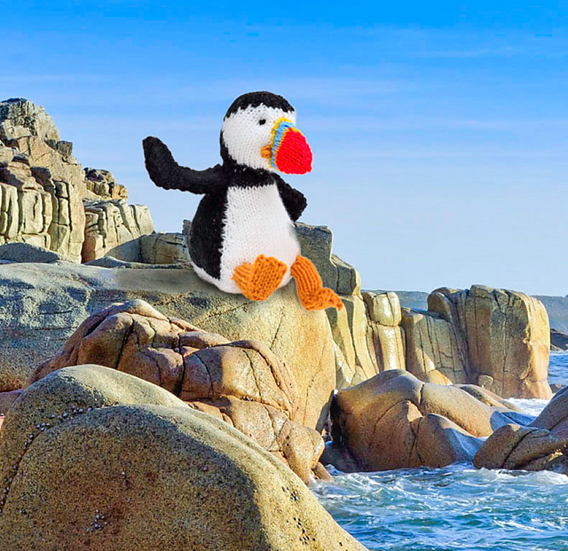 Ravelry: Puffin soft toy pattern by Linda Moorhouse