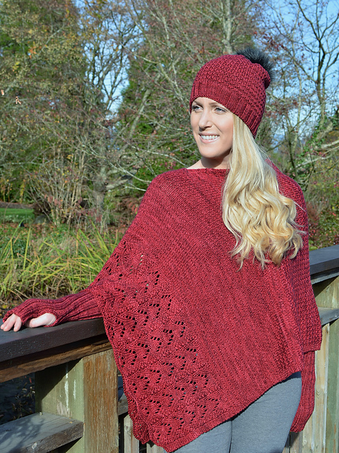 Ravelry: Trillick Poncho pattern by Brenda Brayfield