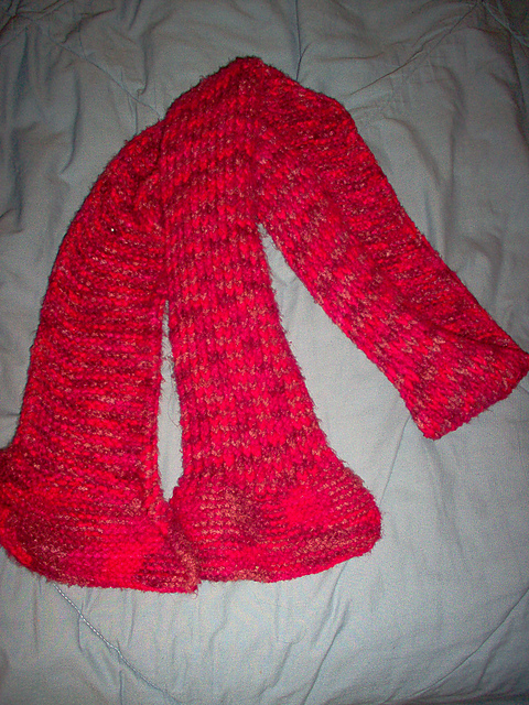Ravelry: Double Stockinette Scarf pattern by Brie Childress