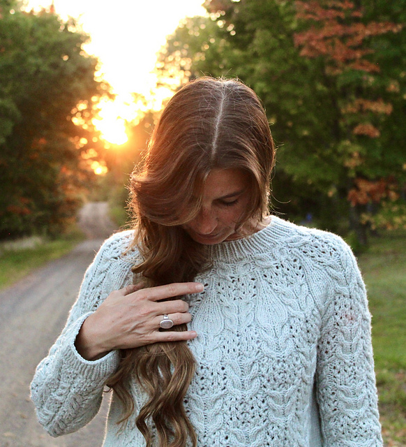 Ravelry: Orna Sweater pattern by Brienne Moody