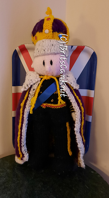 Ravelry: King Charles Knitted Doll pattern by Kay Carbe