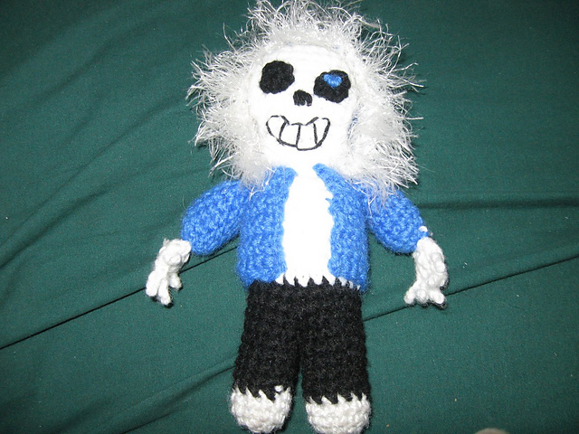 Ravelry: Sans the Skeleton (Undertale) pattern by BrittDub