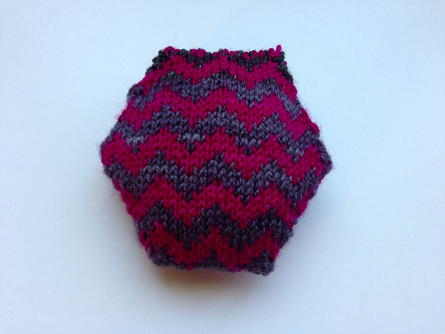Ravelry: Chevron Hexipuff Chart pattern by Brown Chicken